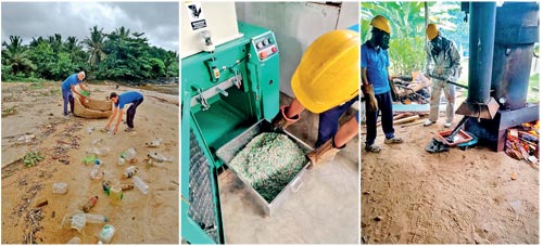 From pollution to pedestals: Navy gives creative twist to plastic waste ...