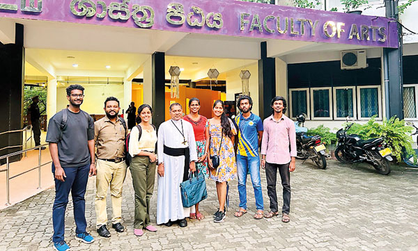 Visiting the Catholic University Students of the UoC | Print Edition ...