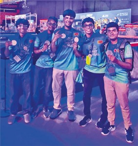 Team Sri Lanka Wins Gold in Robotics Olympiad | Print Edition - The ...